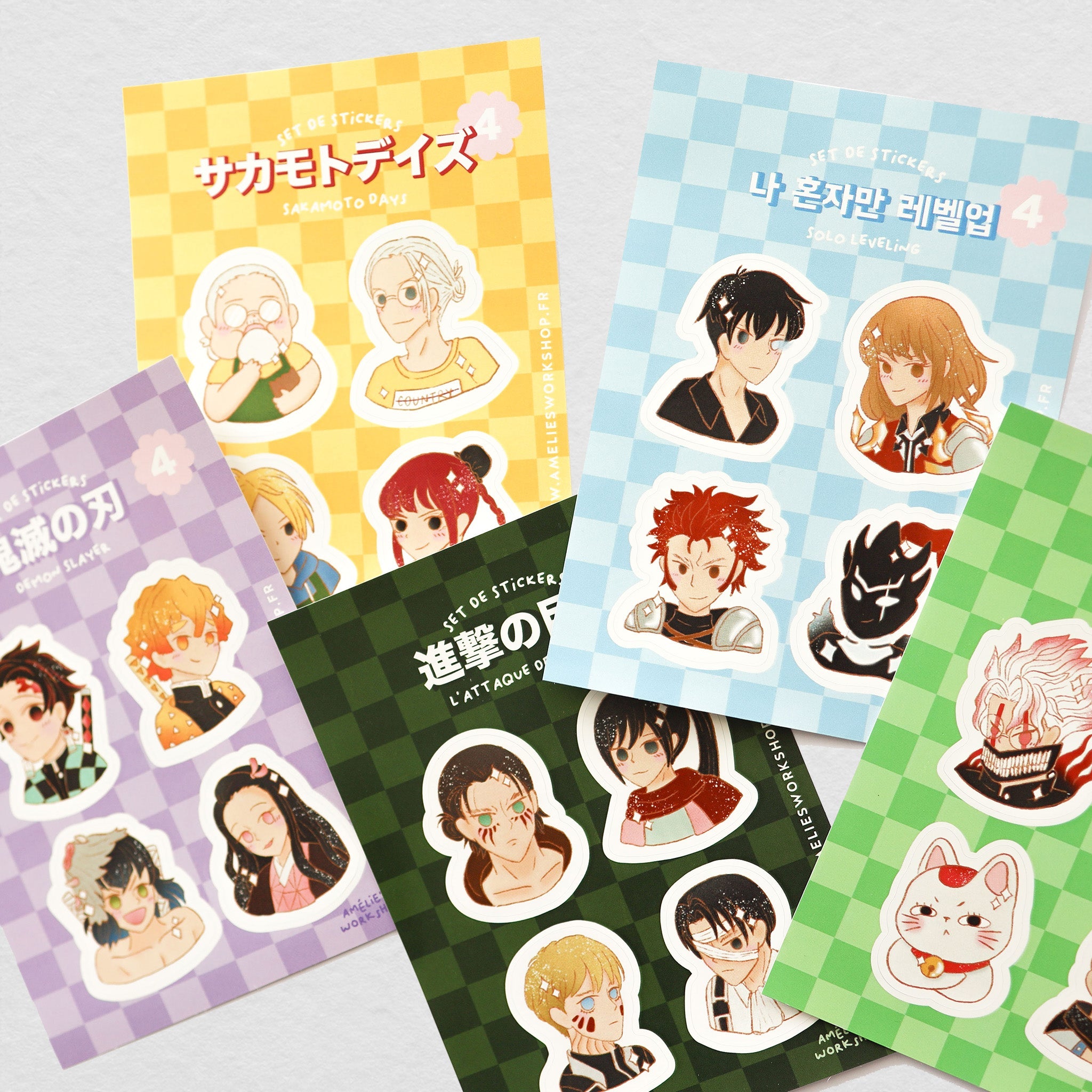 🌙 Sticker manga – Amélie's Workshop Papeterie